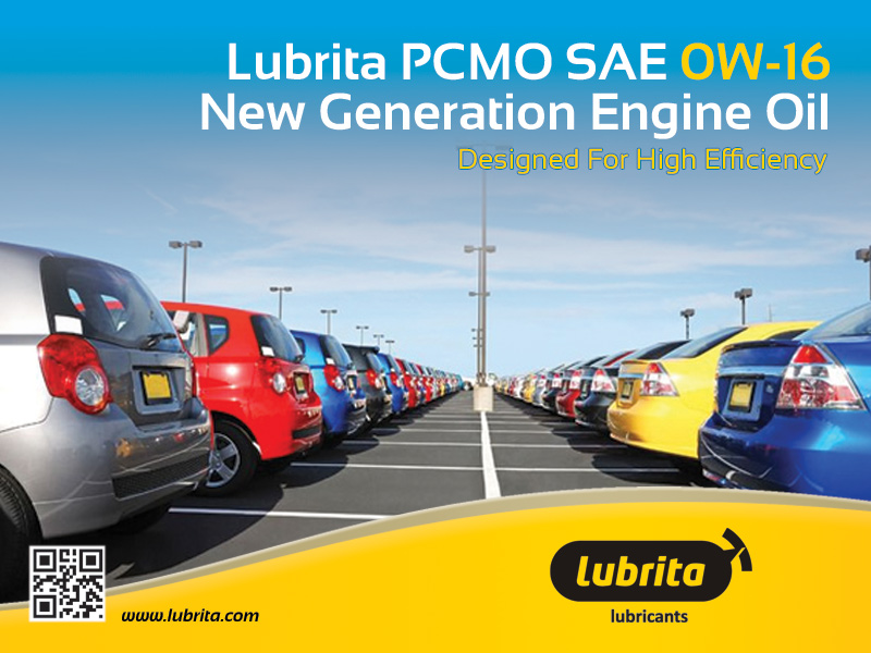 LUBRITA PCMO (passenger car motor oil) SAE 0W-16 - Lubrita.com